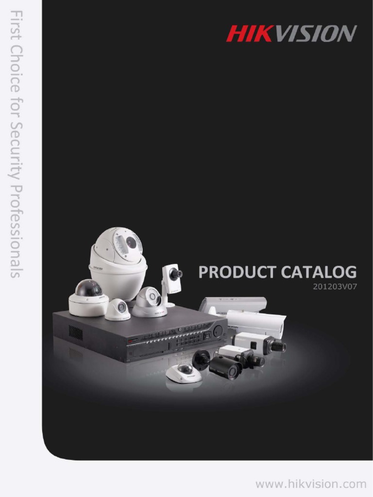 Hikvision CCTV Product Catalog Overview | PDF | Optical Filter ...