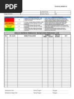 Contoh Laporan Harian Safety | PDF