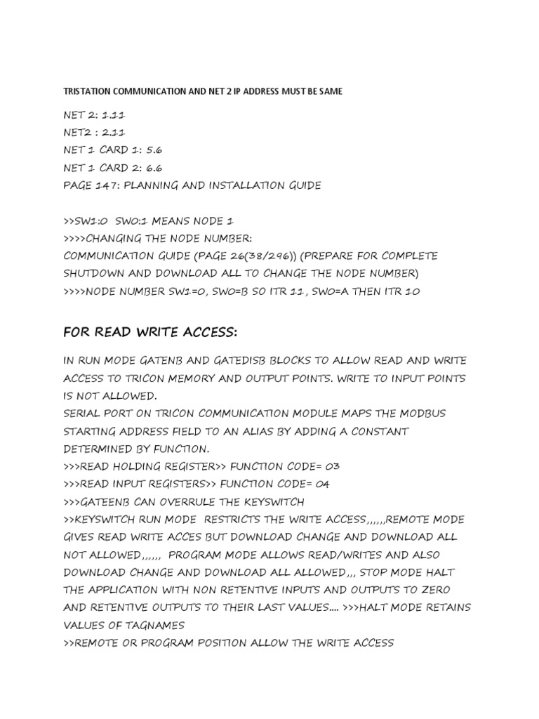 For Read Write Access | PDF | Port (Computer Networking ...