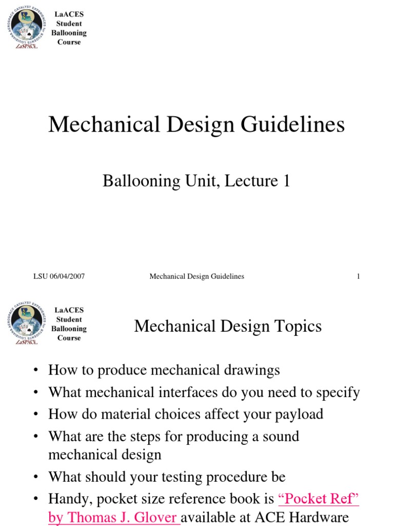 D1 - Mechanical Design Guidelines | PDF | Electrical Connector ...