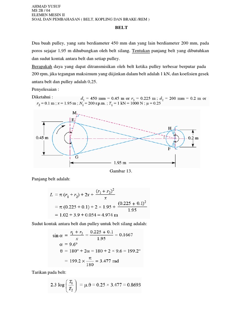 ELEMEN Mesin 2 | PDF