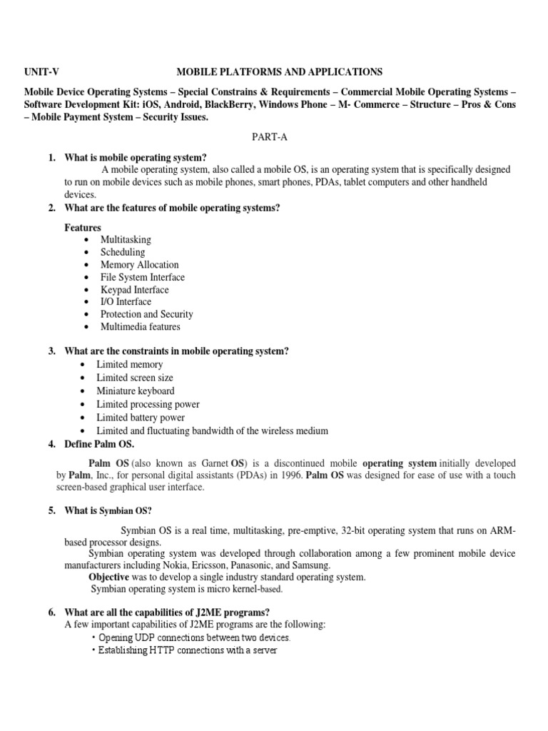 Palm OS (Also Known As Garnet OS) Is A Discontinued Mobile Operating ...