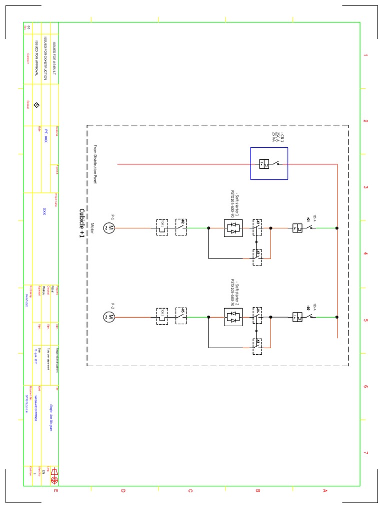 Single Line Diagram for Soft Starters | PDF