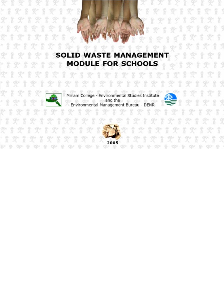 Solid Waste Management Module PDF | PDF | Waste Management | Recycling