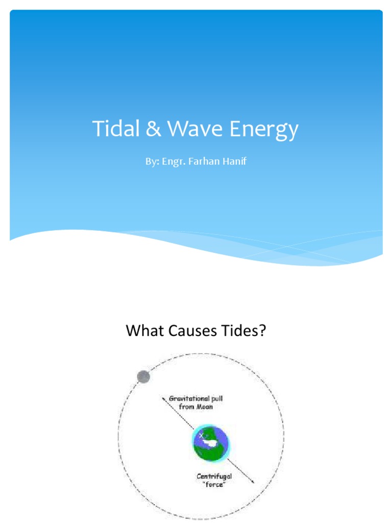 Lec 04, Tidal & Wave Energy | Tide | Energy Conversion