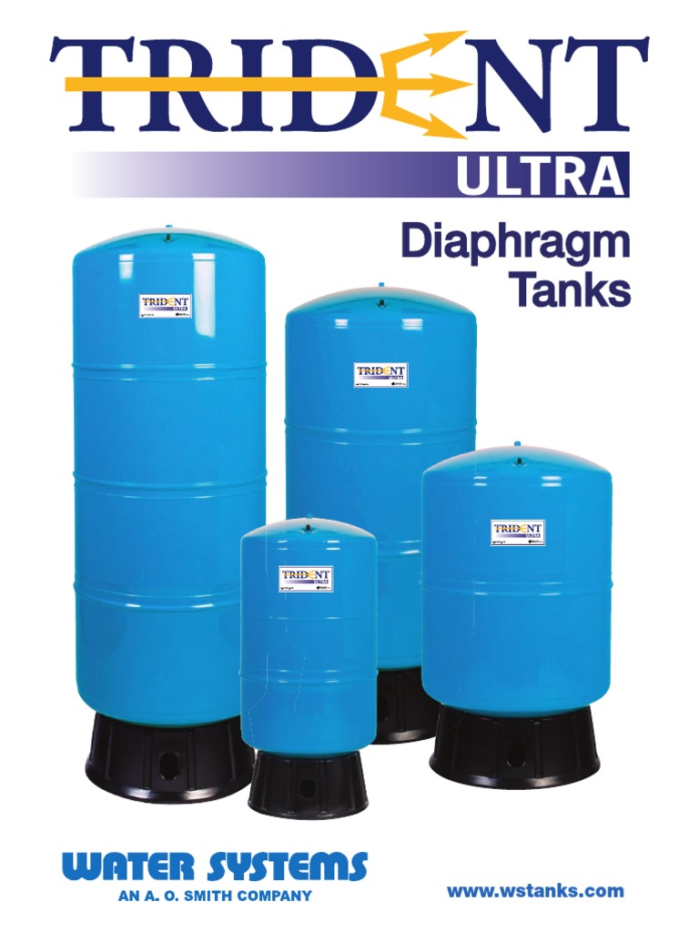 Trident Tank-Butyl Bladder Pressure Tank | Corrosion | Volume