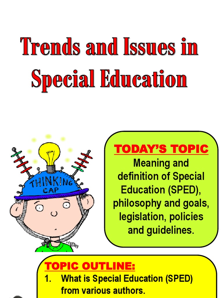 Sped Topic Report | PDF | Special Education | Behavior Modification
