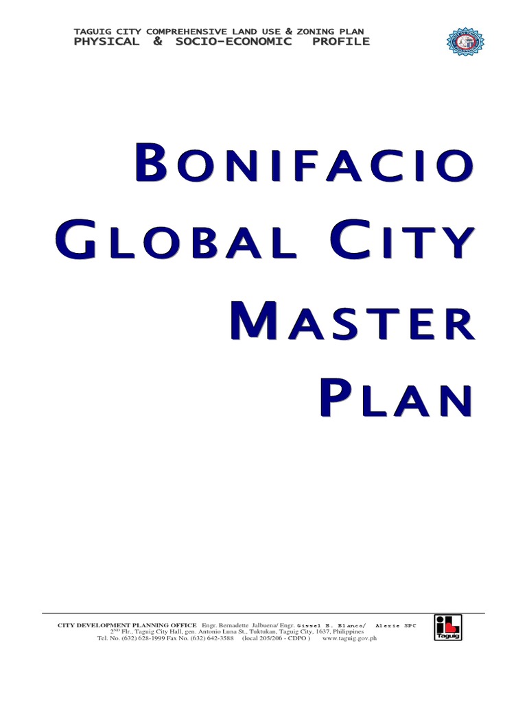 BGC Master Plan | PDF | Metro Manila | Business