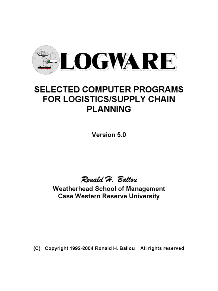Logware Ballou | PDF | Forecasting | Time Series