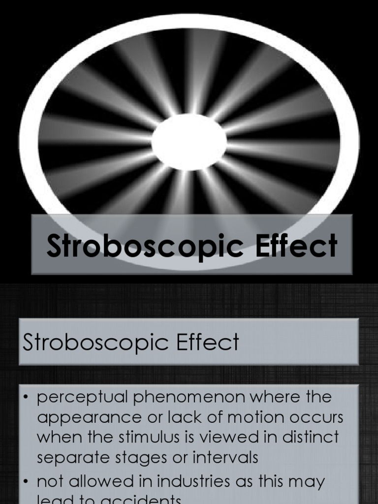 Stroboscopic Effect | PDF