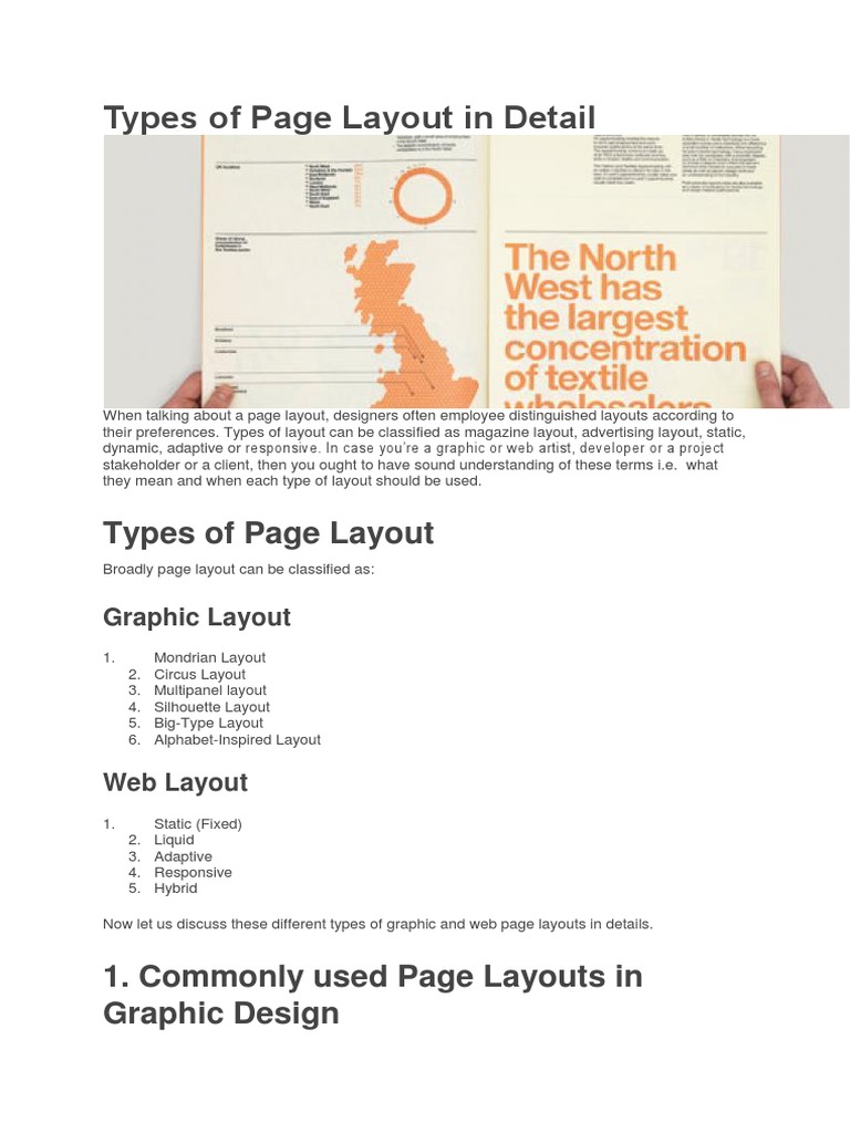 Types of Page Layout Explained | PDF | Page Layout | Responsive Web Design
