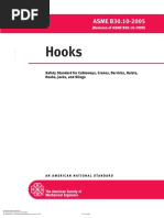Asme B30.10-2019 | PDF | Crane (Machine) | Safety