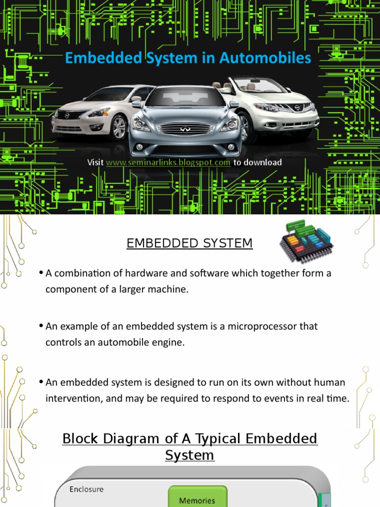 Embedded System in Automobiles: Visit To Download | PDF | Anti Lock ...