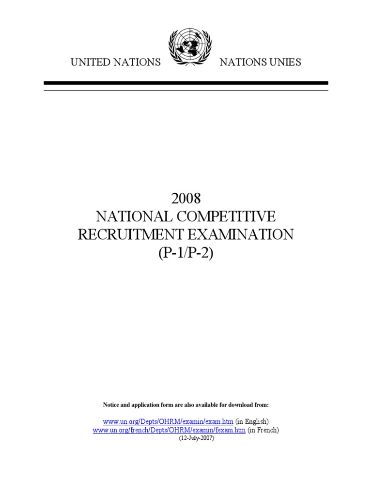 Ncre Sample Exam 2008 PDF | PDF | Statistics | Human Rights