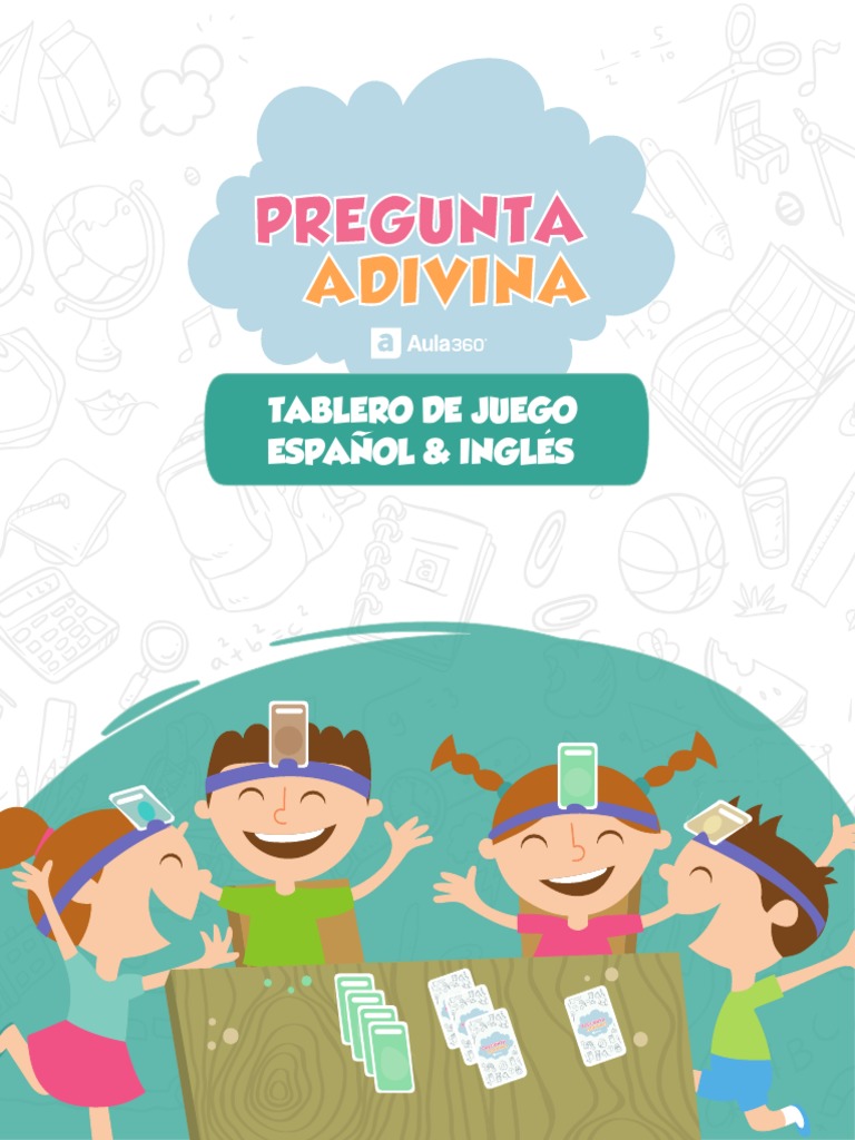 Tablero Juego Didactico Pregunta Adivina Español Ingles Aula360 PDF ...