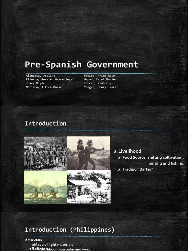 Pre-Spanish Government | PDF | Philippines