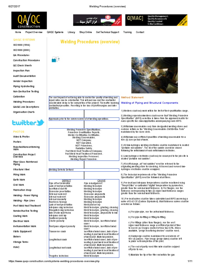 Comprehensive Welding Procedures Guide | PDF | Welding | Construction