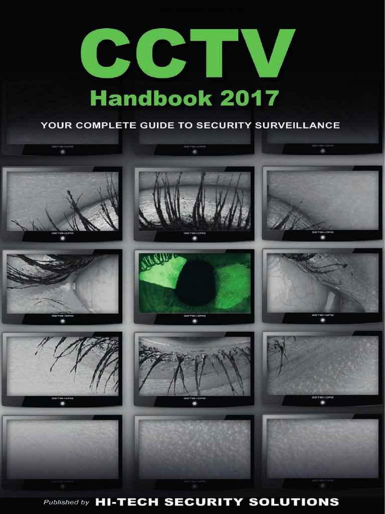 CCTV Handbook | Closed Circuit Television | Computer Security