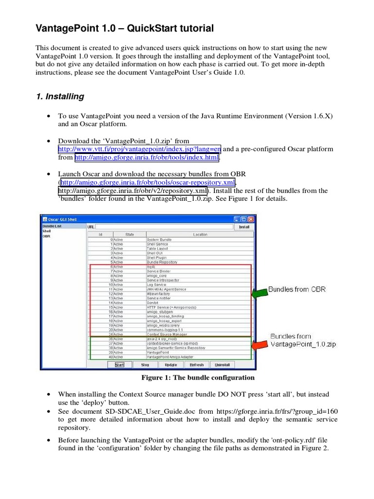 VantagePoint - QuickStart Guide | PDF | Resource Description Framework ...