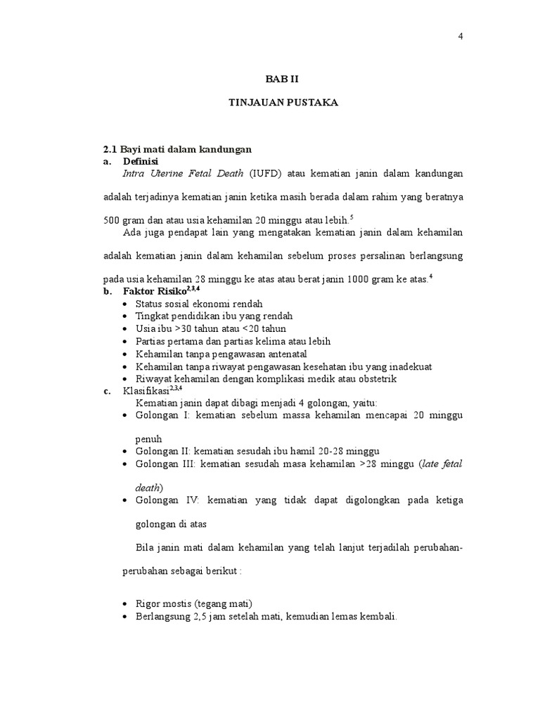 BAB II PEB Dan IUFD (Lapsus) | PDF