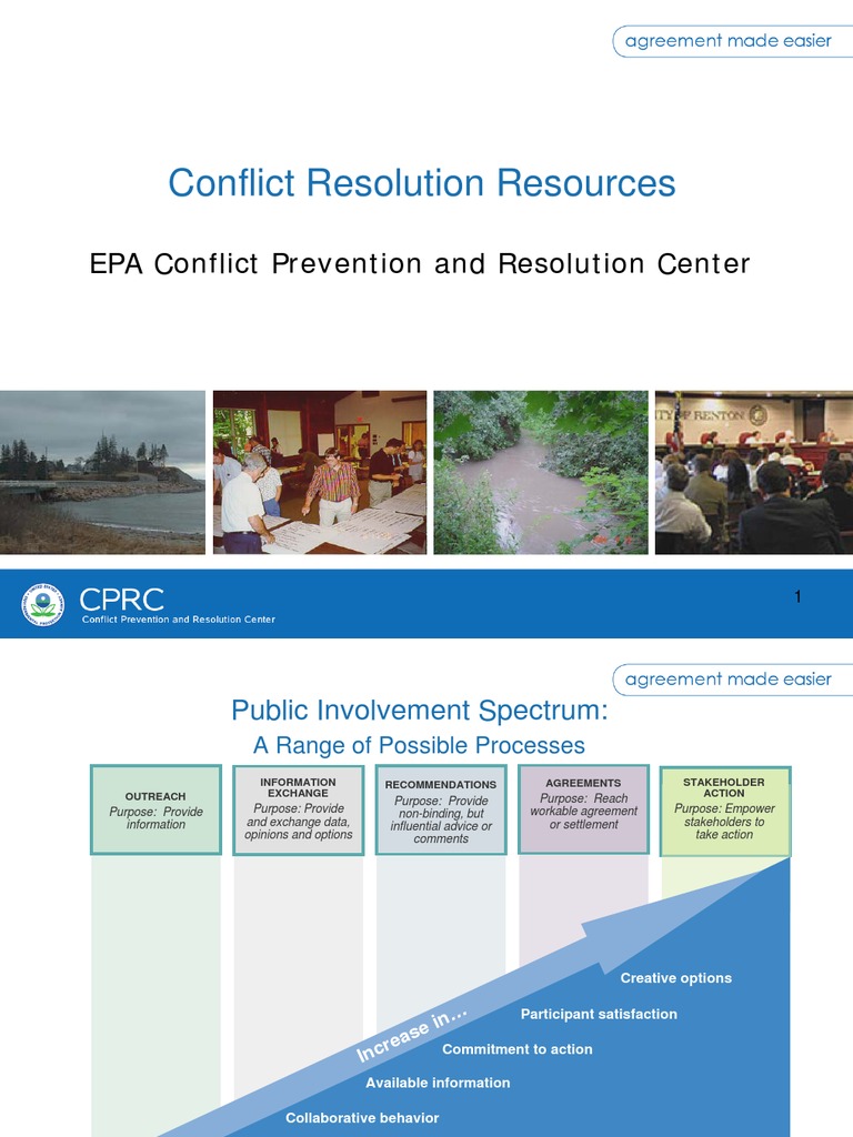 Conflict Resolution | PDF | Consensus Decision Making | United States ...