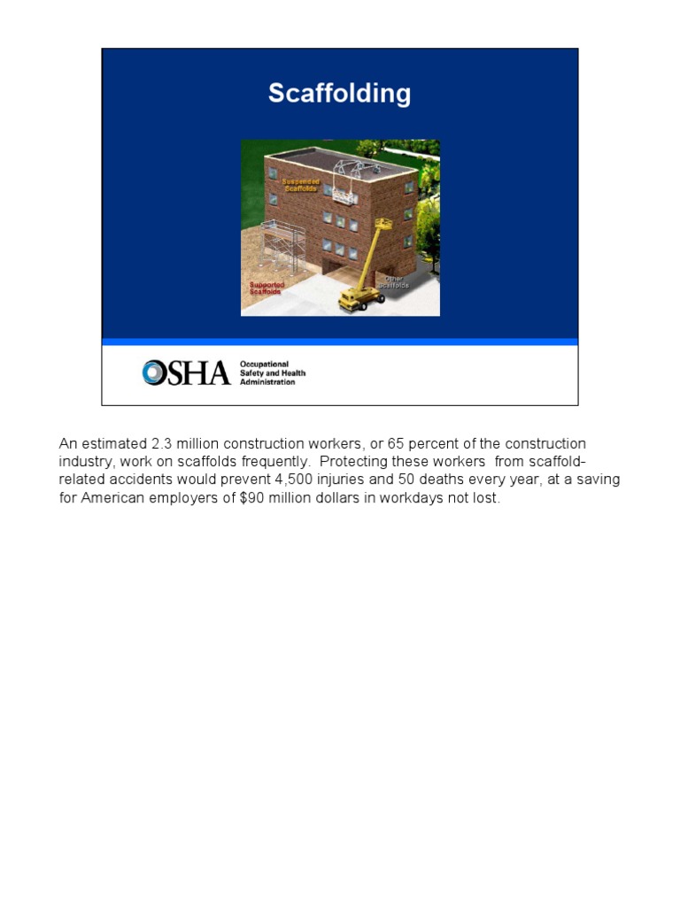 Notes on Scaffold | Scaffolding | Ladder