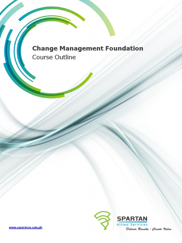Change Management Foundation | PDF | Change Management | Test (Assessment)