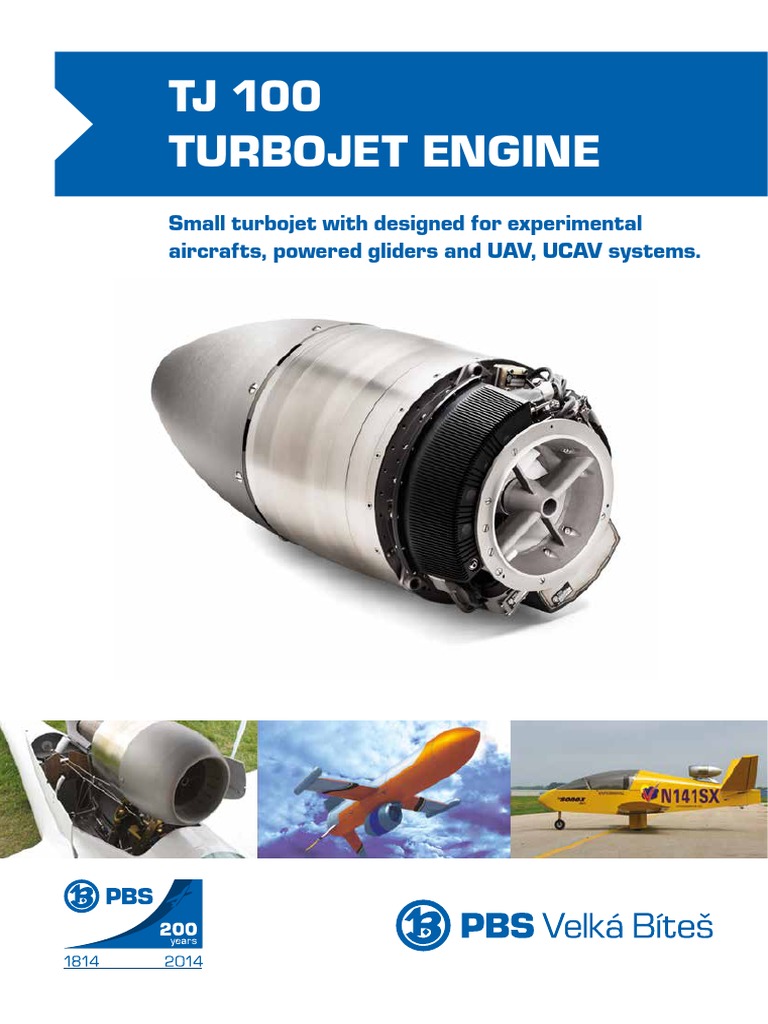 TJ 100 Turbojet Engine | Propulsion | Rotating Machines