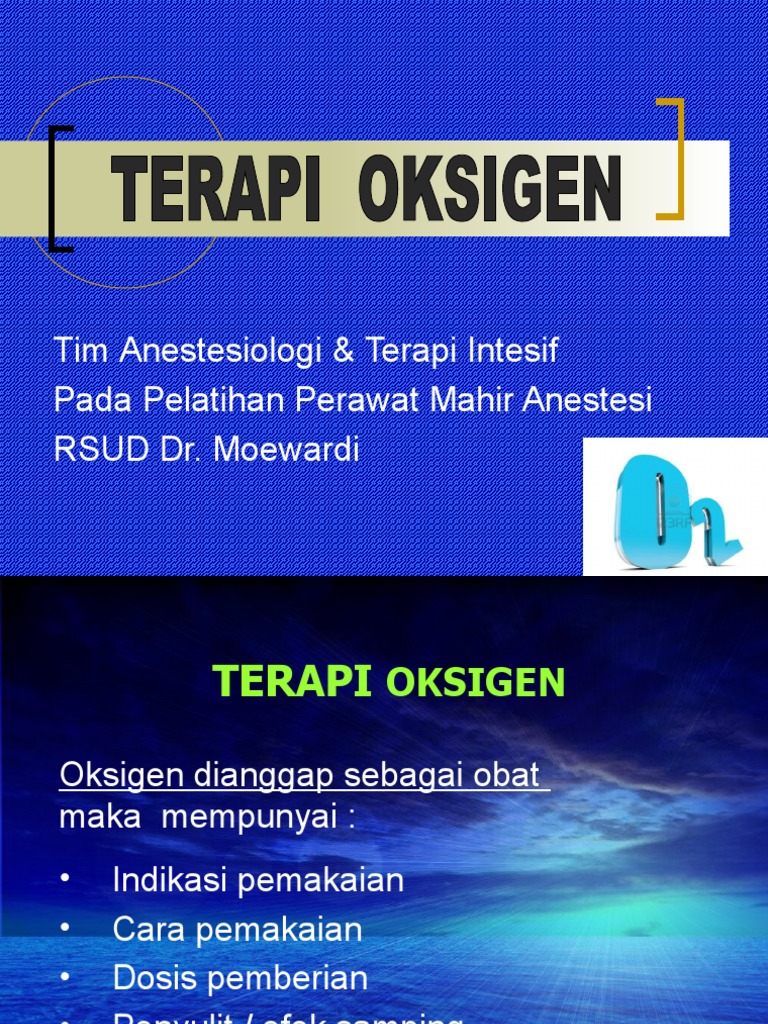 Panduan Terapi Oksigen untuk Perawat | PDF | Kesehatan Holistik