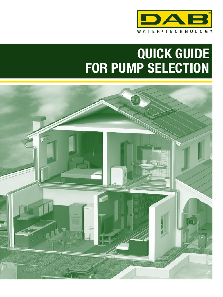 DAB - Quick Guide For Pump Selection PDF | PDF