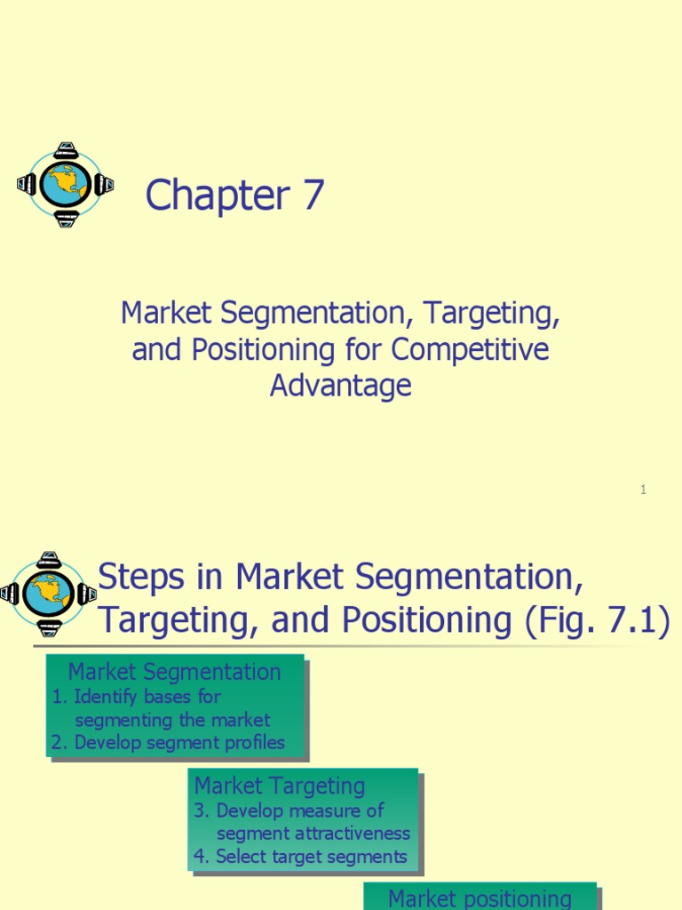 Market Segmentation, Targeting, and Positioning For Competitive Advantage | PDF | Market ...