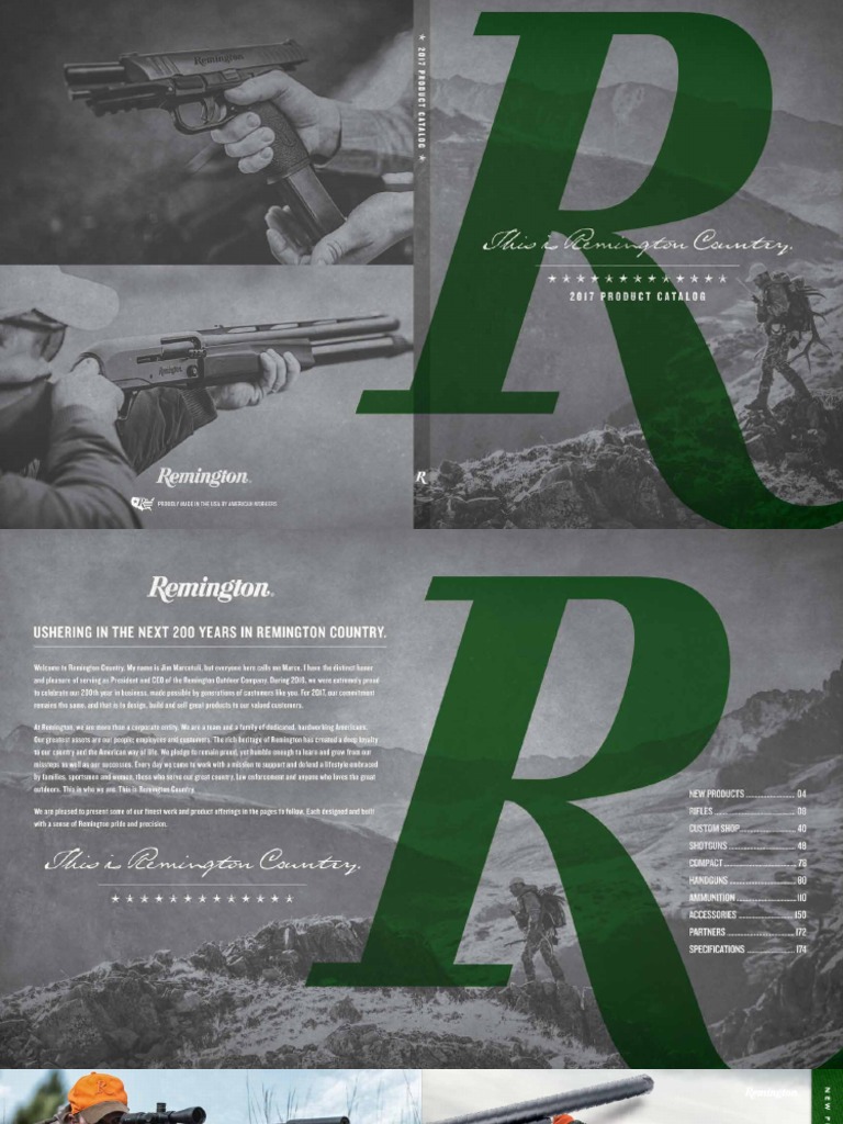 2017 Remington Catalog | PDF | Rifle | Gun Barrel