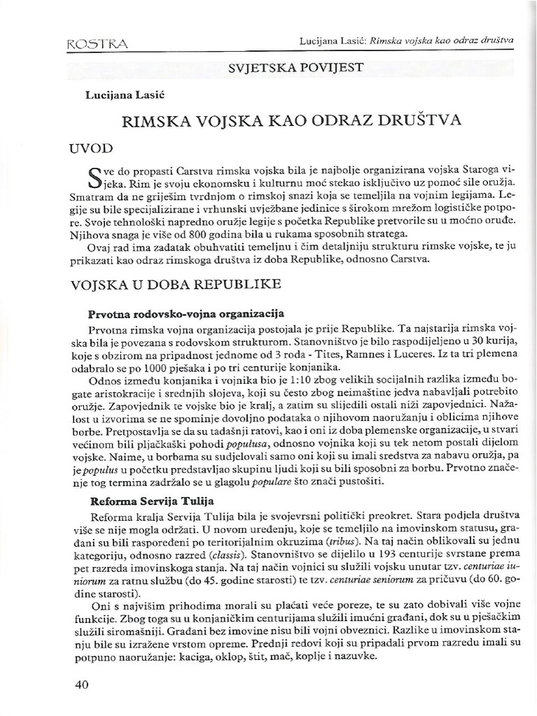 Rimska Vojska | PDF