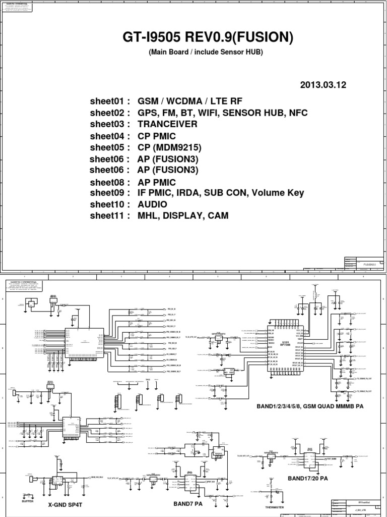 Samsung Gt-I9505 SCH | PDF | Smart Devices | Computing