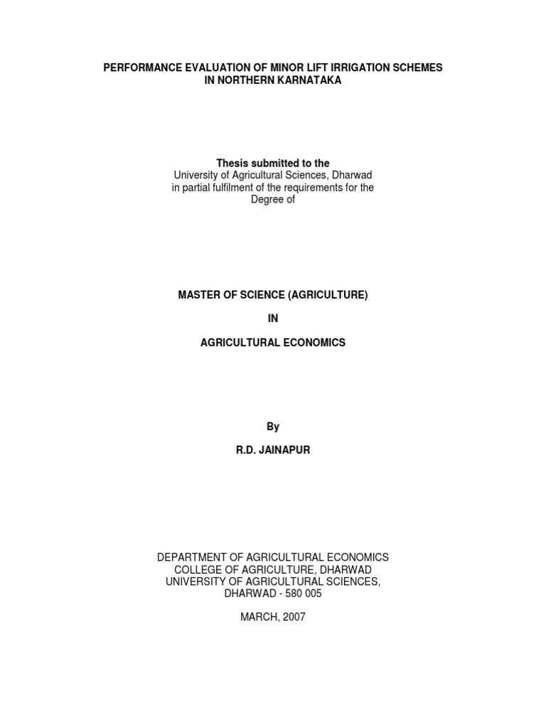 Lift Irrigation Paper PDF | PDF | Water Resources | Irrigation