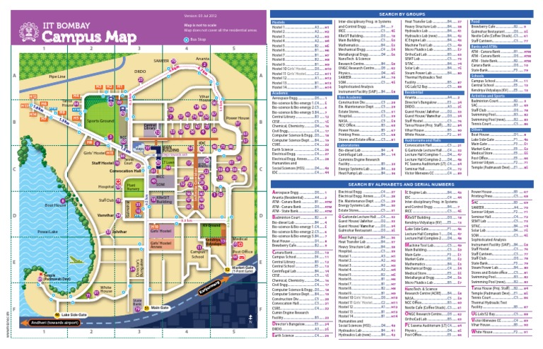 IIT Bombay Campus Map Overview | PDF