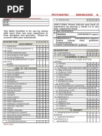 NANDA-I Psychiatric Nursing Diagnoses | PDF | Obesity | Nursing