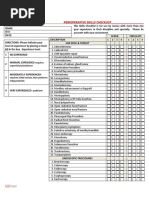 PRE OP Checklist | PDF | Health Care | Medicine