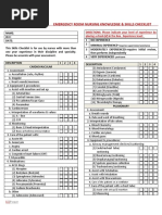 Instrument Count Sheet | PDF | Medical Procedures | Surgery