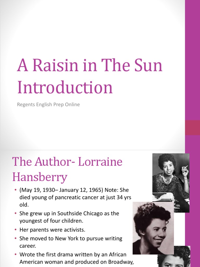 A Raisin in The Sun | PDF