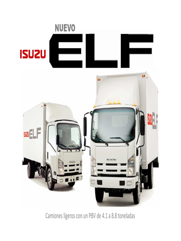 Presentacio N Isuzu Elf | PDF | Turbocompresor | Motor de combustión ...
