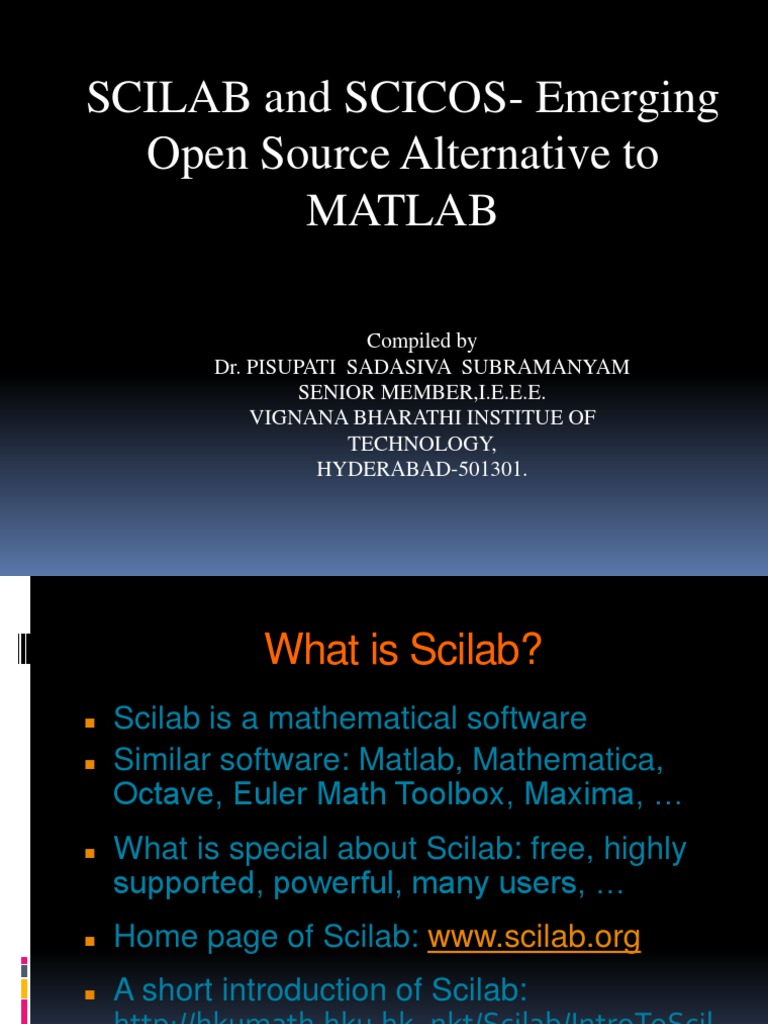 Scilab and Scicos Revised | PDF | Matrix (Mathematics) | Trigonometric Functions