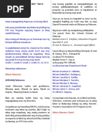 Graduation Script Tagalog | PDF