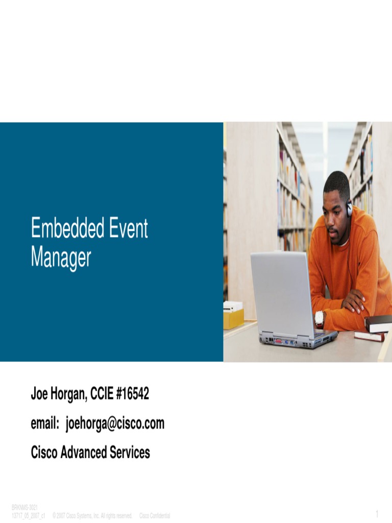 Embedded Event Manager | PDF | Command Line Interface | Scripting Language