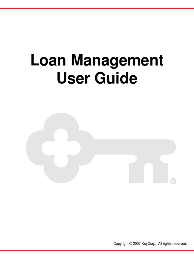 Loan Management User Guide | PDF | Financial Transaction | Transaction ...