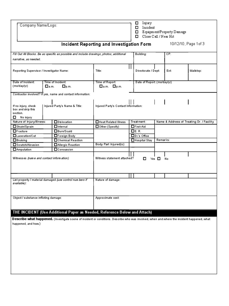 Root Cause Analysis Template 44 | PDF | Personal Protective Equipment ...