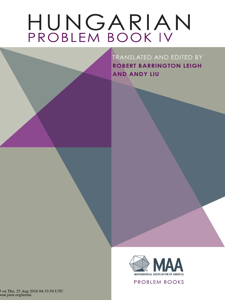 (Robert Barrington Leigh, Andy Liu) Hungarian Prob | PDF ...