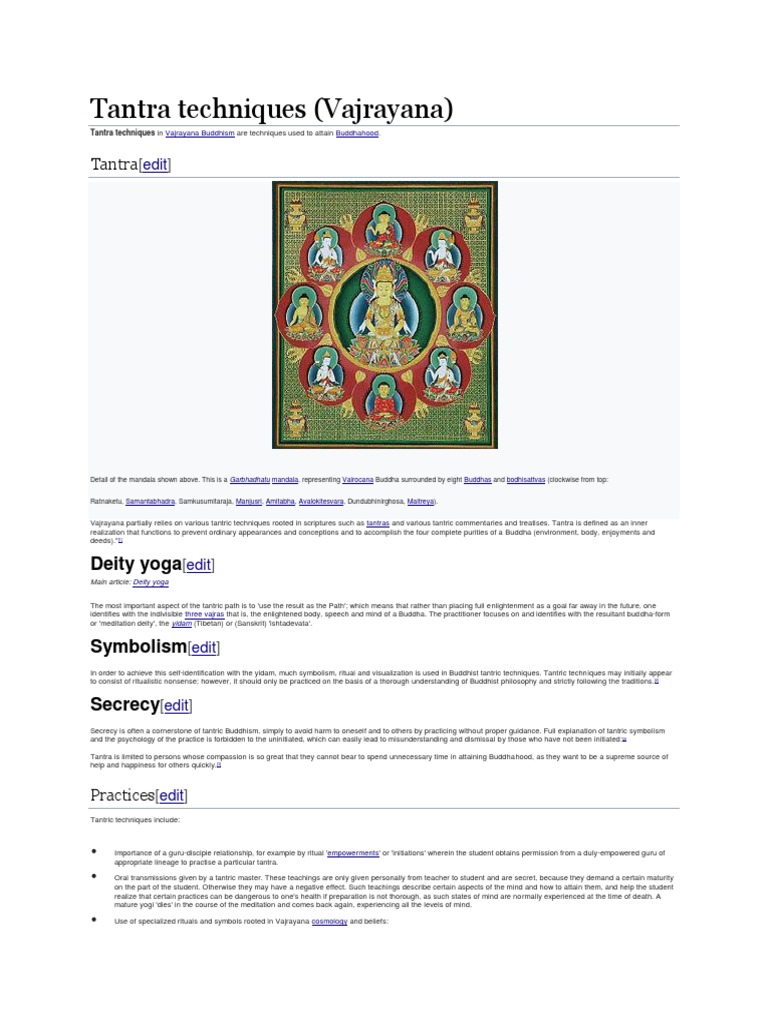 Vajrayana Tant | PDF | Vajrayana | Advaita