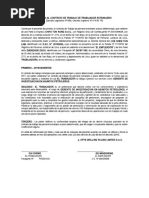 FORMATO MODELO - Adenda Al Contrato de Trabajo | PDF