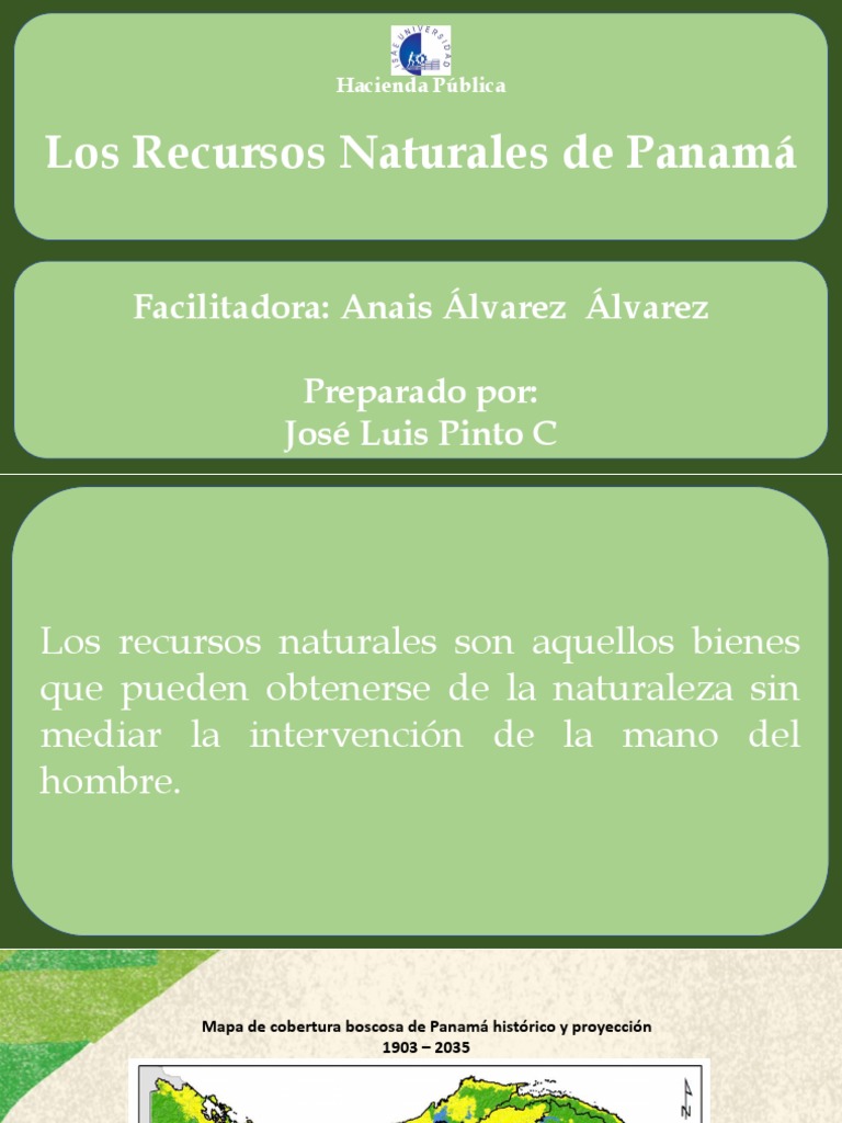 Recursos Naturales de Panamá: Clasificación y Uso | PDF | Panamá | Los ...
